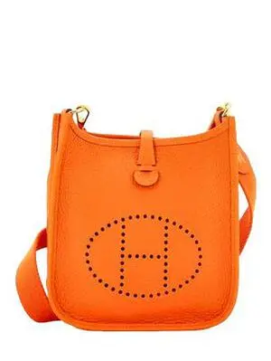 Hermès Evelyne Bag Gen Iii Clemence Tpm - Orange