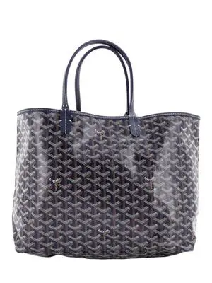 Goyard Saint Louis PM Tote Coated Canvas Blue