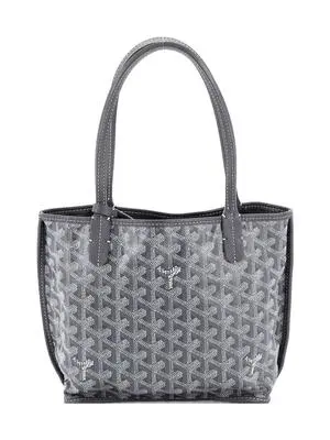 GOYARD Anjou Reversible Tote Coated Canvas Mini