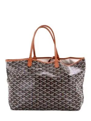 GOYARD Saint Louis Pm Tote Coated Canvas - Brown