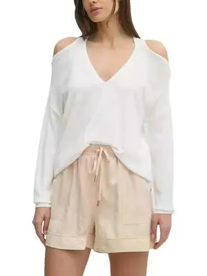 GAUDI V-neck Top - White