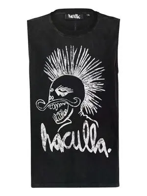 HACULLA. Og Hac Graphic-print Tank Top - Black