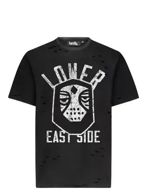 HACULLA. Distressed Lower East Side T-shirt - Black
