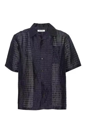 Henrik Vibskov Check Short-sleeve Shirt - Blue