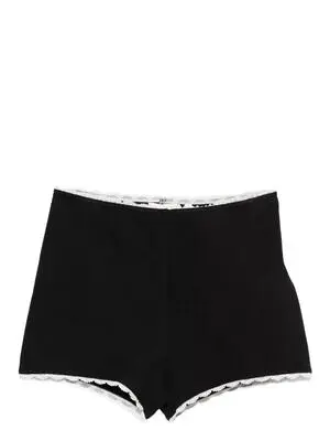 Sandro Elasticated-waist Shorts - Black