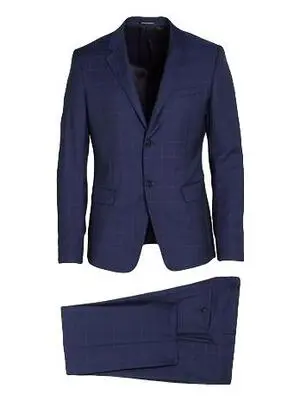 Emporio Armani David Line Suit Size Wool, Cashmere - Navy
