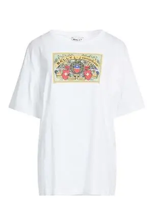 Bally Printed Organic Cotton T-shirt - White