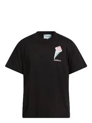 Casablanca T-shirt Size Cotton - Black