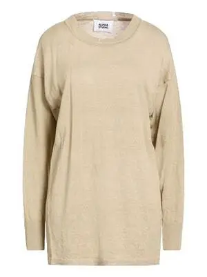 Alpha Studio Hemp Knit Sweater - Sage Green