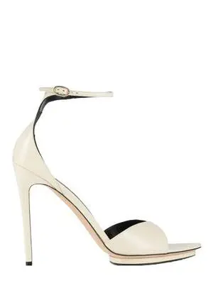 Victoria Beckham Leather Sandals - White