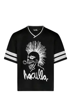 HACULLA. Graphic Print T-shirt - Black