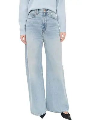 JAMIE HALLER The Baggy Jeans - Ice Indigo