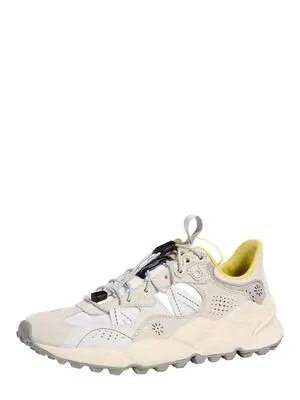 FLOWER MOUNTAIN Tiger Hill Sneakers - White Yellow