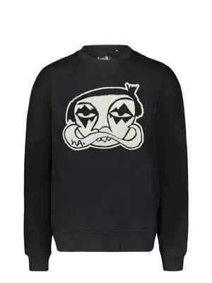 HACULLA. Crew-neck Sweatshirt - Black