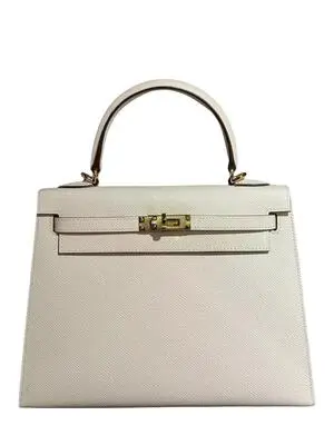 Hermès 2021 25 Kelly Sellier Tote Bag - Neutrals