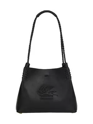 Etro Small Leather Tote Bag - Black