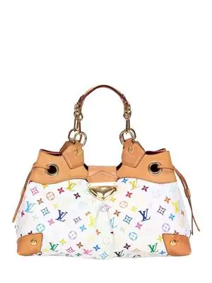 LOUIS VUITTON Monogram-pattern Tote - White