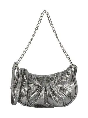 Balenciaga Le Cagole Mini Shoulder Bag - Silver