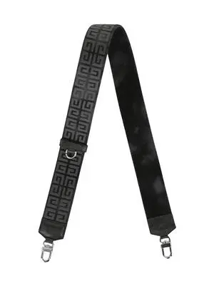 Givenchy 4g Lurex Embroidery Handbag Strap - Black