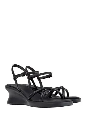 Camper Louise Wedge Sandal - Black