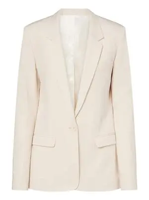 Isabel Marant Feray Crêpe Jacket - White