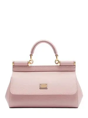 Dolce & Gabbana Sicily Small Top-handle Bag - Pink
