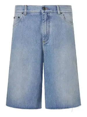 Dolce & Gabbana Denim Bermuda Shorts - Blue