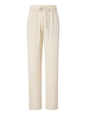 Isabel Marant Honie Straight-leg Crêpe Pants - Beige