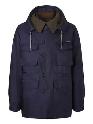 Prada Hooded Jacket - Blue