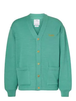 Visvim Selmer Wool Cardigan Green