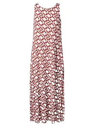 Max Mara Printed Midi Dress - Multicoloured
