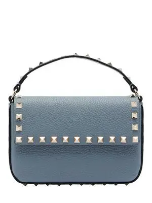 Valentino Garavani Rockstud Mini Top-handle Bag - Blue