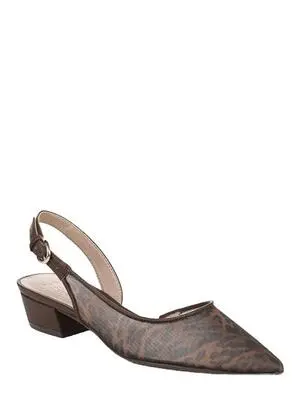 Naturalizer Banks 2 Slingback Pumps - Dark Brown Multi