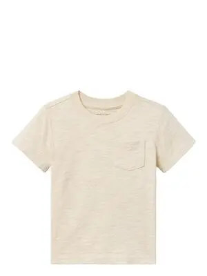 Janie And Jack The Slub Tee - Beige