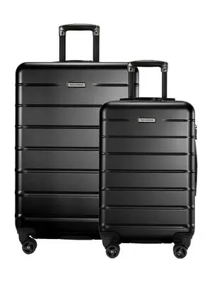 RICARDO BEVERLY HILLS Cambria Hardside 2-piece Luggage Set - Black Pearl