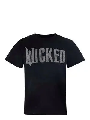 LOLA + THE BOYS Wicked Crystal Tee - Black