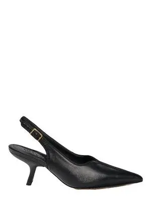 Marion Parke Cynthia Nappa Slingback Pumps - Black