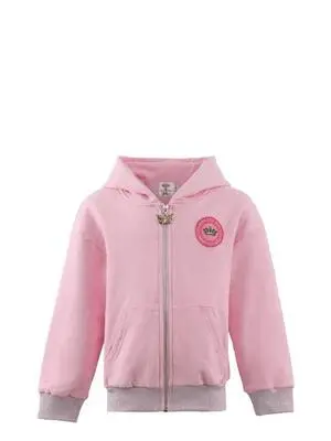 LOLA + THE BOYS Glinda So Popular Zip Hoodie - Pink