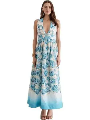 AQUA BLU AUSTRALIA Melody Maxi Dress - Dauphine