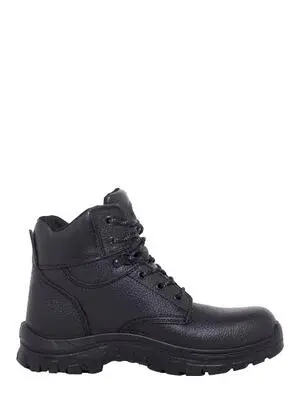 MACK WORKWEAR USA Tradesman Inch Steel Toe Work Boot - Black