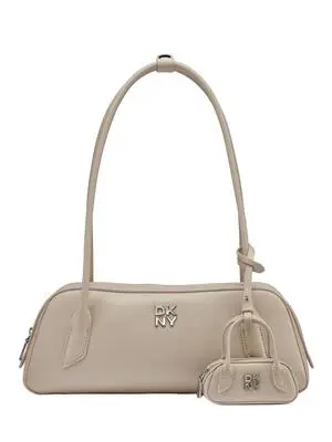 Dkny East-west Shoulder Bag - Light Taupe