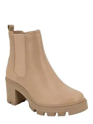 Splendid Marion Block Heel Chelsea Boot Warm Sand