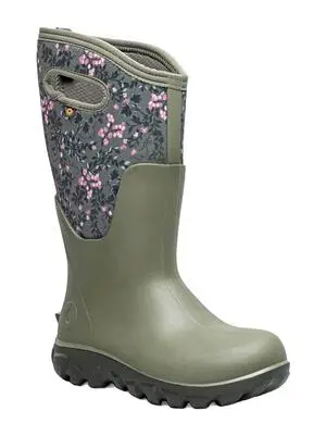 Bogs Classic Seamless Tall Rain Boot - Olive Multi