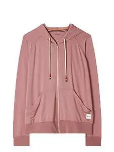 Paul Smith Modal-blend Zip Lounge Hoodie - Pink