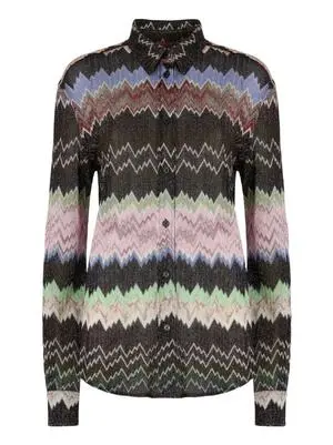 Missoni Zig Zag Shirt - Black