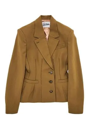 Jean Paul Gaultier Tailoring Wool Basque Jacket - Green