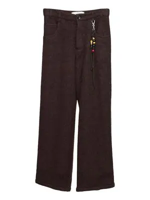 SONG FOR THE MUTE Wide Leg Pant - Brown