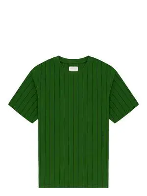 Aimé Leon Dore Pinstripe Tee Formal Garden - Green