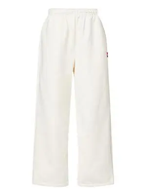The North Face Cotton-blend Wide-leg Jogging Bottoms - White Dune