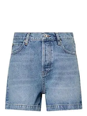 FRAME The Everyday High-rise Denim Shorts - Tempo